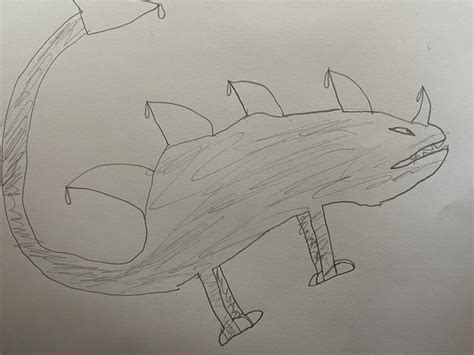 I Made A Dragon Its Called Venom Tip And Its A Part Of The Sharp