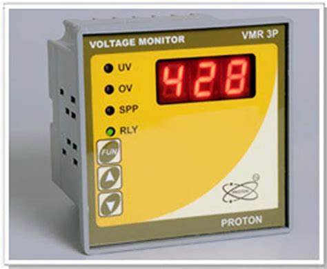 Voltage Monitoring Relay 3 Phase Proton For Control Panel At ₹ 4400