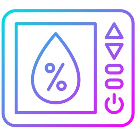 Humidity Sensor Generic Gradient Icon