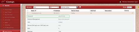 View Remote Server Password