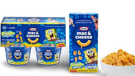 Kraft Macaroni And Cheese Spongebob