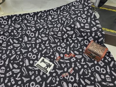 Sex Toys Fabric Adult Fabric Naughty Fabric Naughty But Nice Cotton Spandex Cotton Elastane