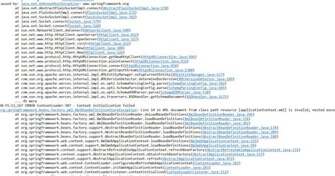 Spring报错，无法读取方案文档 Csdn问答
