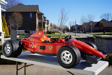 No Reserve Tt Toys Toys Ferrari F1 Style Electric Go Kart For Sale On