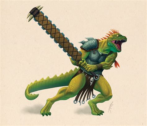 Artstation Lizardfolk Chief