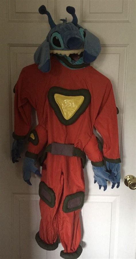 Disney Store Lilo And Stitch Alien Costume Halloween Dress Up Youth