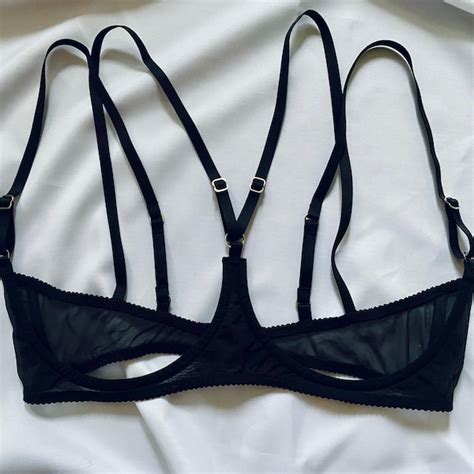 Open Tip Bras Etsy