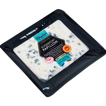 Blåmögelost Roquefort Ca 115g Falbygdens Rekommenderar Handla Mat Online Från Din Lokala Ica Butik