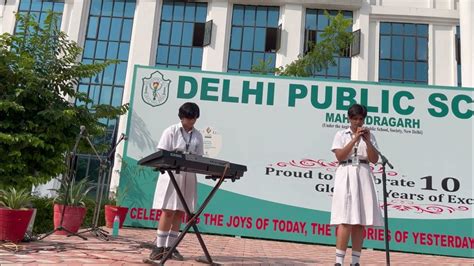 Faith Hope And Piece Solo Song Delhi Public School Mahendragarh Dps