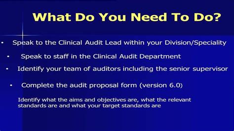 Clinical Audit Youtube