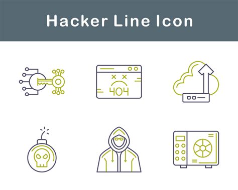 Hacker Vector Icon Set Vector Art At Vecteezy Hacker Vector Icon Set Vector Art At Vecteezy