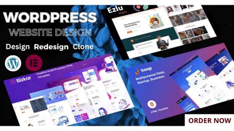 Develop responsive wordpress website design redesign and clone landing page by Digixtudios | Fiverr