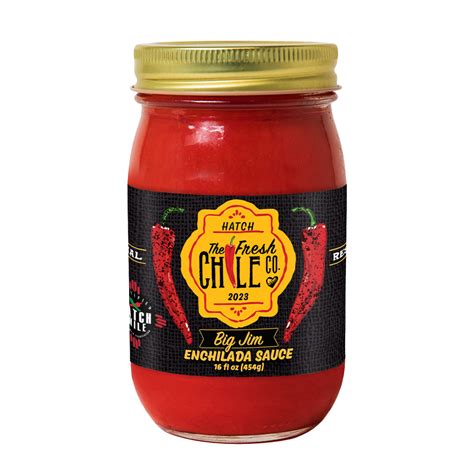 2023 Big Jim Hatch Chile Enchilada Sauce The Fresh Chile Co