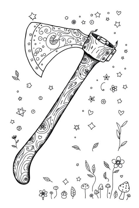 12 Creative Axe Drawing Ideas To Inspire Your Art Skills