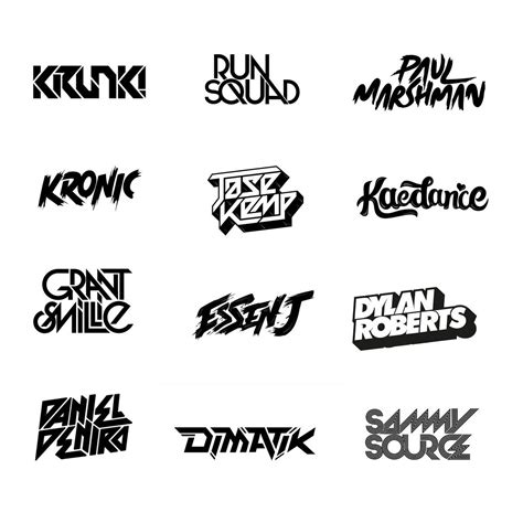 Variedades De Letras Para Logo