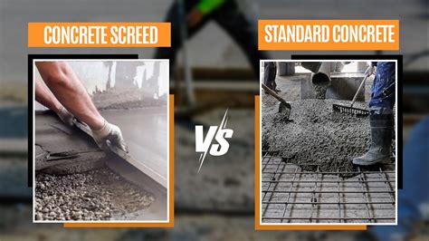 Concrete Screed Vs Standard Concrete Key Differences And Best Uses