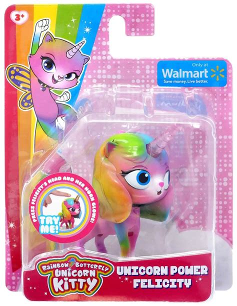 Nickelodeon Rainbow Butterfly Unicorn Kitty Unicorn Power Felicity