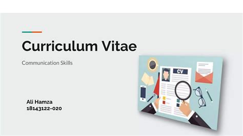 Curriculum Vitae What Is Cv How To Write An Effective Cv Pptx