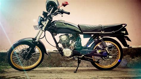 Kumpulan Motor Modifikasi Terbaru Modifikasi Gl Herex Hitam Terbaru