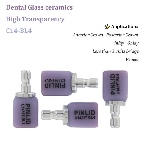Dental Glass Ceramic Block Lithium Disilicate Emax Cadcam Material