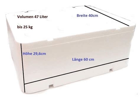 Prima Styroporbox Thermobox 4662 L 60 X 40 X 296 Cm Mit Deckel