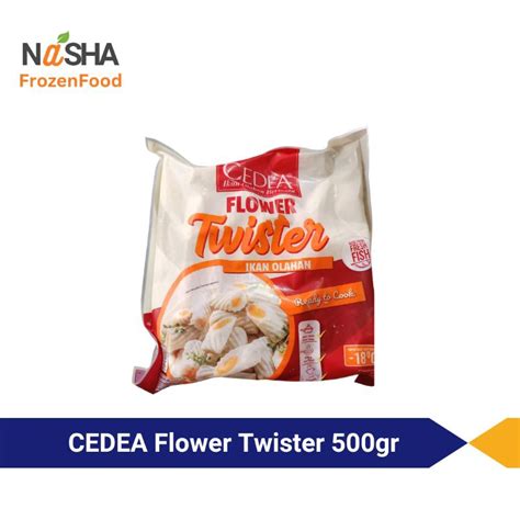 Jual Cedea Flower Twister 500gr Shopee Indonesia