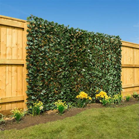 Artificial Leaf Hedge 1m X 2m The Artificial Flowers Company