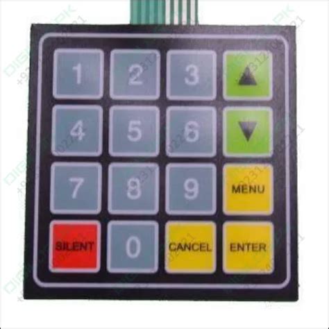 4x4 Arduino Keypad Matrix Input Device For Arduino Projects Digilogpk