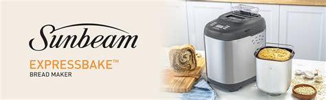 Sunbeam Expressbake Bread Maker Bake Under 1 Hour Fruit And Nut