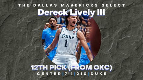 Dallas Get To Know Dereck Lively Ii The Suave Report