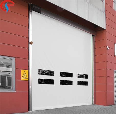 Guangzhou China Rapid Roll Door Manufacturers High Speed Door And