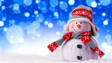 Happy Holidays Snowman Wallpapers 4k Hd Backgrounds On Wallpaperbat