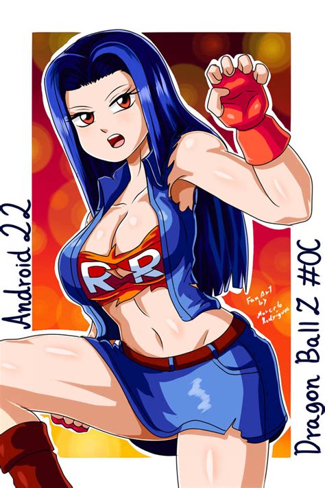 Android 22 Dragon Ball Z Oc Fan Creation By Rodriguesd Marcelo On