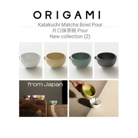 Matcha Lovers Thailand Origami Chawan รุ่นใหม่2025 พร้อมส่งดำกับเขียว