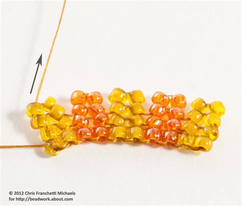 How To Do Herringbone Stitch Beading At Kelsey Sapp Blog