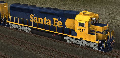 Atsf Mkm Sd45 2 Virtual Railroad Mods