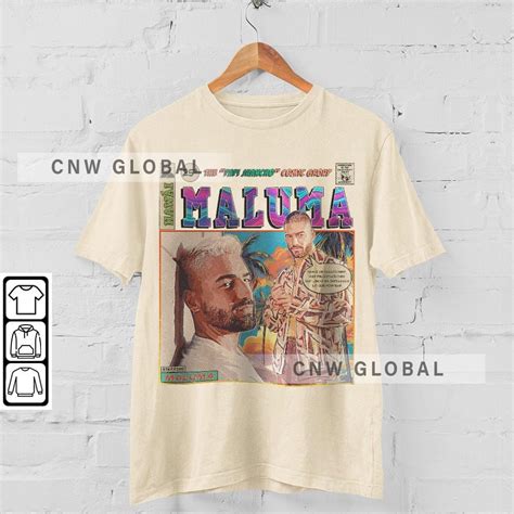 Maluma Comic Shirt Vintage Merch Hawi Papi Juancho Album Concert Tour Sold By Logistical Clamp