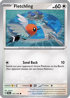 Fletchling Stellar Crown Tcg Card Database