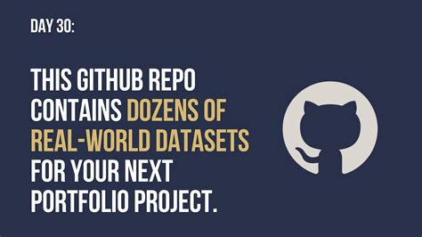 This Github Repo Contains Dozens Of Real World Datasets For Your Next