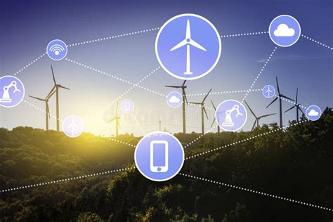 Renewable Energy And Internet Of Things Smart Green Wind Energy