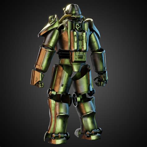 🪖 Fallout 4 T 45 Power Armor Armor And Helmet For Cosplay・ 3d File For
