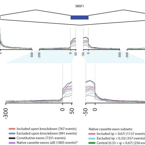 choice of background affects interpretation of splicing maps lines