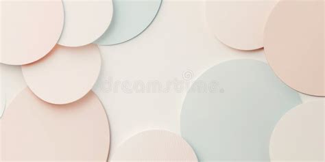 A White Background With Soft Overlapping Circular Shapes That Gently Fade Into The Background