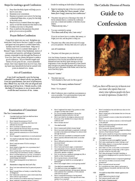 Adult Confession Guide Pdf