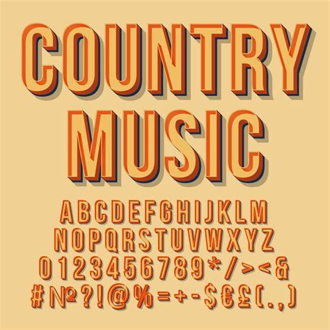 Country Font Vector Art Icons And Graphics For Free Download