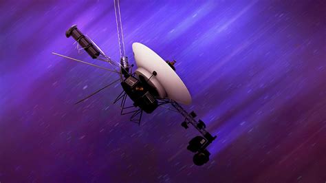 Nasas Voyager Probe Speeds Through Space Artists Concept Nasa Science