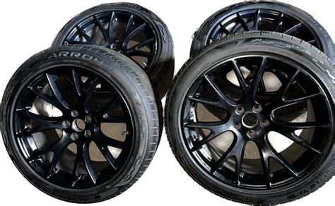 Set Of 4 20 Dodge Charger Challenger Srt Hellcat Wheels Rims Black For Sale Emgcartech