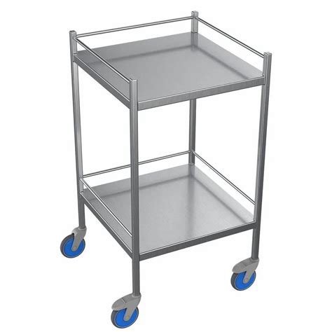 Steel Bedside Trolley Or Dressing Trolley Size 17 X 14 At Rs 5000 In Hyderabad