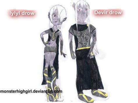 The Twins Drow By Monsterhighgirl On Deviantart