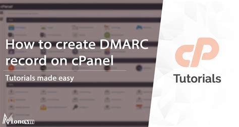 How To Create DMARC Record On CPanel